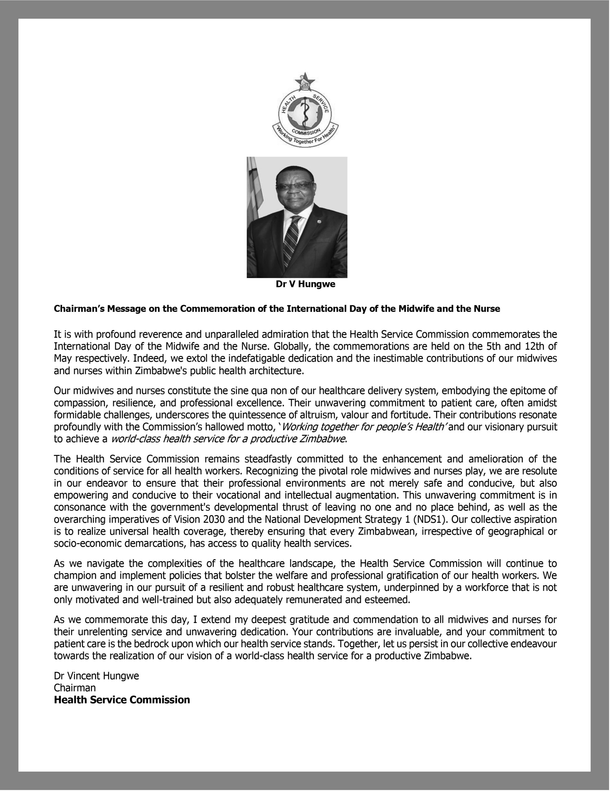 HSC – Health Service Commission